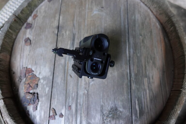 Rangefinder mount for picatinny, aluminum, range faster using scope ...